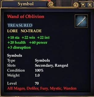 Wand of Oblivion | EverQuest 2 Wiki | Fandom