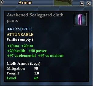 Awakened Scaleguard cloth pants | EverQuest 2 Wiki | Fandom