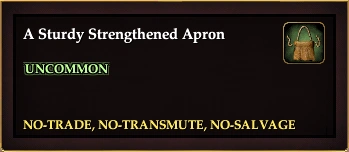 A Sturdy Strengthened Apron | EverQuest 2 Wiki | Fandom
