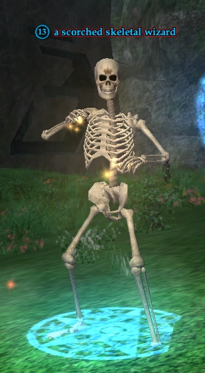 A scorched skeletal wizard | EverQuest 2 Wiki | Fandom
