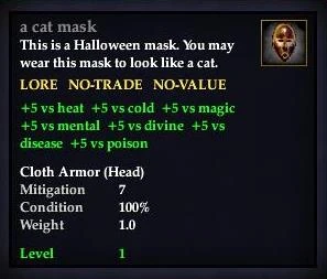 A cat mask | EverQuest 2 Wiki | Fandom