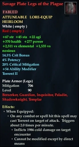 Savage Plate Legs of the Plague | EverQuest 2 Wiki | Fandom