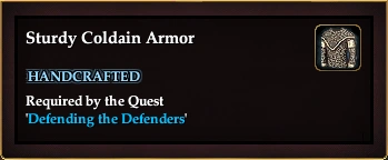 Sturdy Coldain Armor | EverQuest 2 Wiki | Fandom