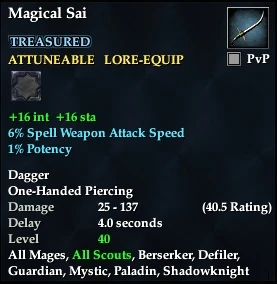 Magical Sai | EverQuest 2 Wiki | Fandom