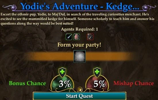 Yodie's Adventure - Kedge Curiosity | EverQuest 2 Wiki | Fandom