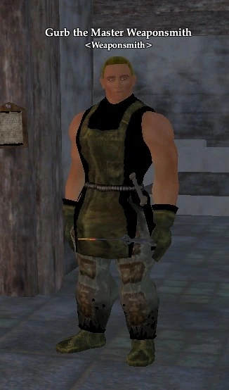 Gurb the Master Weaponsmith | EverQuest 2 Wiki | Fandom