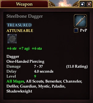 Steelbone Dagger | EverQuest 2 Wiki | Fandom