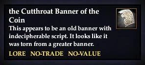 The Cutthroat Banner of the Coin | EverQuest 2 Wiki | Fandom