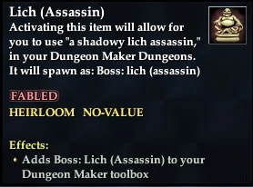 Lich (Assassin) | EverQuest 2 Wiki | Fandom