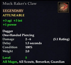 Muck Raker's Claw | EverQuest 2 Wiki | Fandom