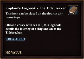 Captain's Logbook - The Tidebreaker | EverQuest 2 Wiki | Fandom