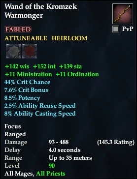 Wand of the Kromzek Warmonger | EverQuest 2 Wiki | Fandom