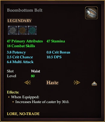 Boombottom Belt | EverQuest 2 Wiki | Fandom