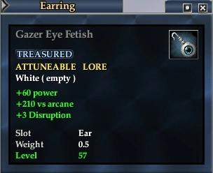 Gazer Eye Fetish | EverQuest 2 Wiki | Fandom
