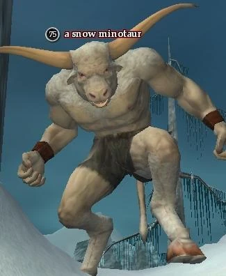a snow minotaur | EverQuest 2 Wiki | Fandom