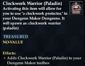 Clockwork Warrior (Paladin) | EverQuest 2 Wiki | Fandom