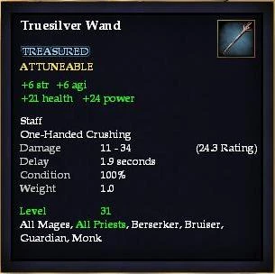 Truesilver Wand | EverQuest 2 Wiki | Fandom