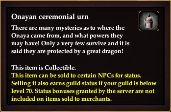 Onayan ceremonial urn | EverQuest 2 Wiki | Fandom