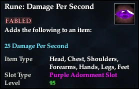 Rune: Damage Per Second | EverQuest 2 Wiki | Fandom