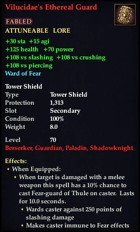 Vilucidae's Ethereal Guard | EverQuest 2 Wiki | Fandom