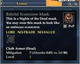 Baleful Scarecrow Mask | EverQuest 2 Wiki | Fandom