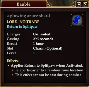A glowing azure shard | EverQuest 2 Wiki | Fandom
