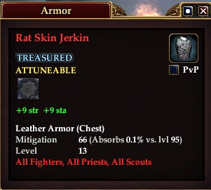 Rat Skin Jerkin | EverQuest 2 Wiki | Fandom