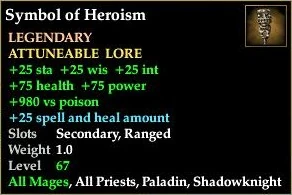 Symbol of Heroism | EverQuest 2 Wiki | Fandom