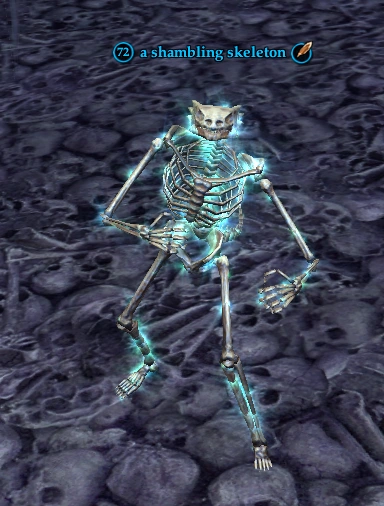 A shambling skeleton | EverQuest 2 Wiki | Fandom