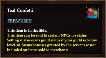 Teal Confetti | EverQuest 2 Wiki | Fandom
