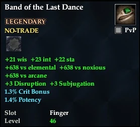 Band of the Last Dance | EverQuest 2 Wiki | Fandom