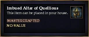 Imbued Altar of Quellious | EverQuest 2 Wiki | Fandom