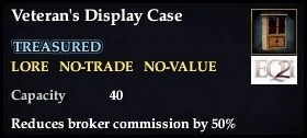 Veteran's Display Case | EverQuest 2 Wiki | Fandom