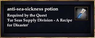 anti-sea-sickness potion | EverQuest 2 Wiki | Fandom