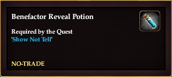 Benefactor Reveal Potion | EverQuest 2 Wiki | Fandom