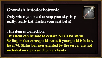 Gnomish Autodockotronic | EverQuest 2 Wiki | Fandom