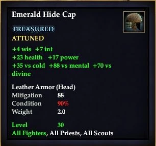 Emerald Hide Cap | EverQuest 2 Wiki | Fandom