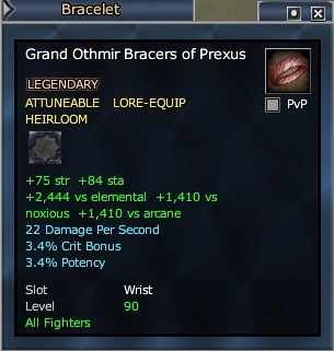 Grand Othmir Bracers of Prexus | EverQuest 2 Wiki | Fandom