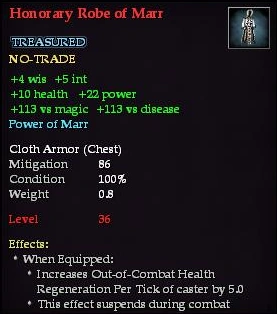Honorary Robe of Marr | EQ2Classic Wiki | Fandom