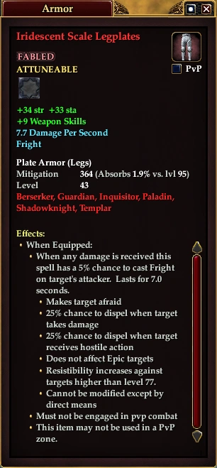 Iridescent Scale Legplates | EQ2Classic Wiki | Fandom