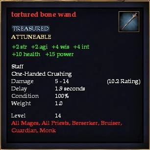 Tortured bone wand | EQ2Classic Wiki | Fandom