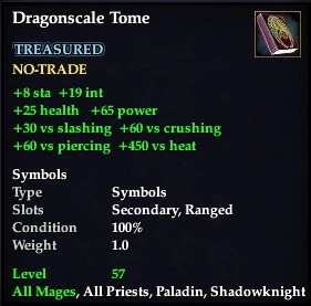 Dragonscale Tome | EQ2Classic Wiki | Fandom