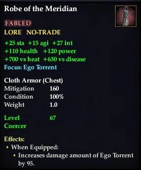 Robe of the Meridian | EQ2Classic Wiki | Fandom