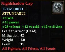 Nightshadow Cap | EQ2Classic Wiki | Fandom
