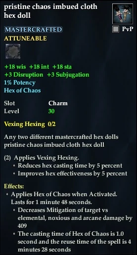 Pristine chaos imbued cloth hex doll | EQ2Classic Wiki | Fandom