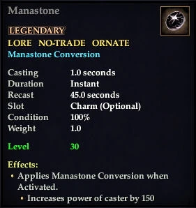 Manastone | EQ2Classic Wiki | Fandom