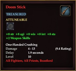 Doom Stick | EQ2Classic Wiki | Fandom