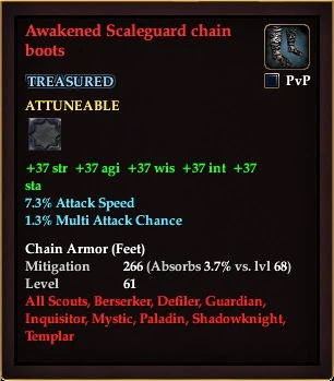 Awakened Scaleguard chain boots | EQ2Classic Wiki | Fandom