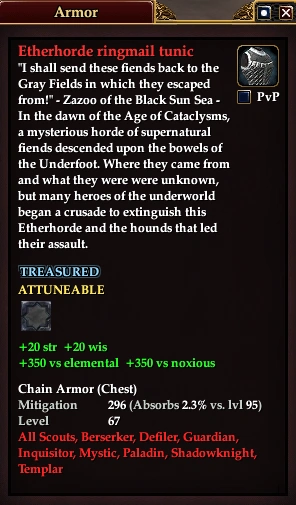 Etherhorde ringmail tunic | EQ2Classic Wiki | Fandom