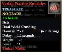 Neriak Practice Knuckles | EQ2Classic Wiki | Fandom